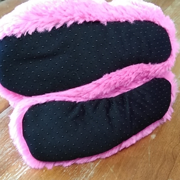Target | Shoes | Hit Pink Faux Sherpa Girls Slippers Assorted Sizes ...